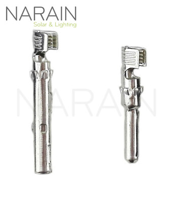 x10 Sets Male/Female Terminal Pins for Solar Connectors UK | eBay