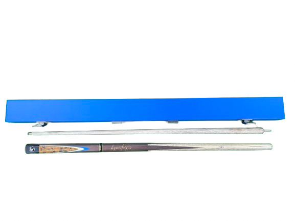 Blue Infinity Ash Timber Pool Cue + Blue Case Combo | eBay