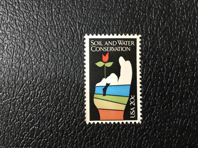 MNH USA Soil and Water Conservation Stamp, 20 Cent | eBay