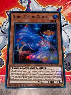 Carte YU GI OH SHIF, FEE DU GHOTI POTE-FR087 | eBay