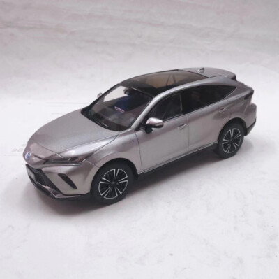 1/30 TOYOTA VENZA Hybrid LHD Version SUV 2022 Dealer model gold-silver ...