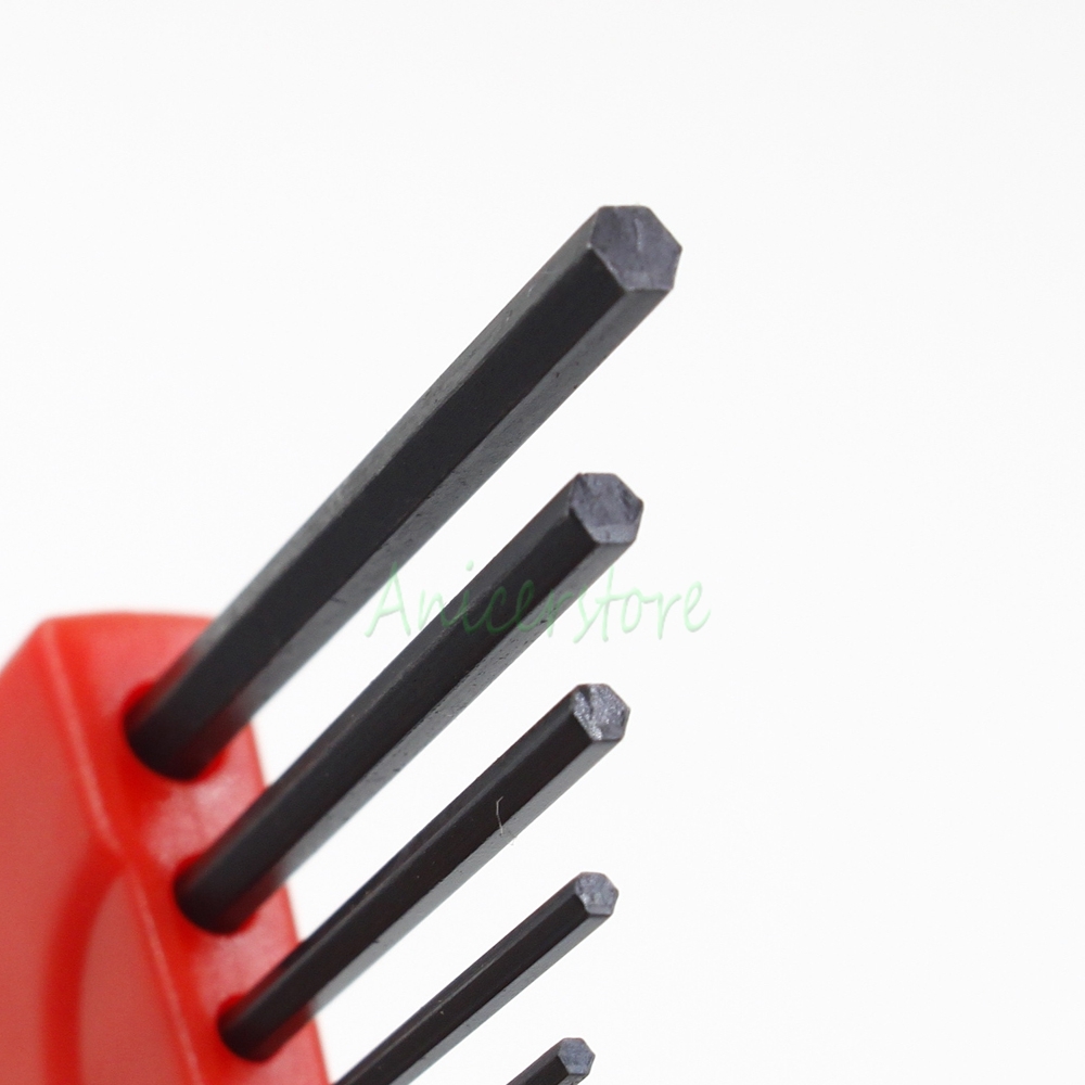 7pcs/set 0.71mm - 3mm Mini Hex Screwdriver Hexagon Allen Wrench Tool 7 ...