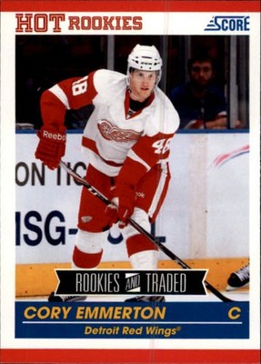 2010-11 Score #606 Cory Emmerton RC - HKY | eBay