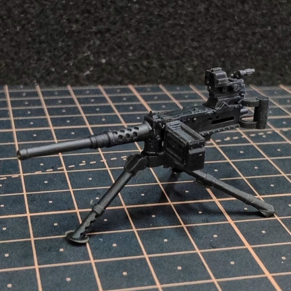 MinifigArsenal M2 Heavy Machine Gun Modern Brick Battle Set for ...