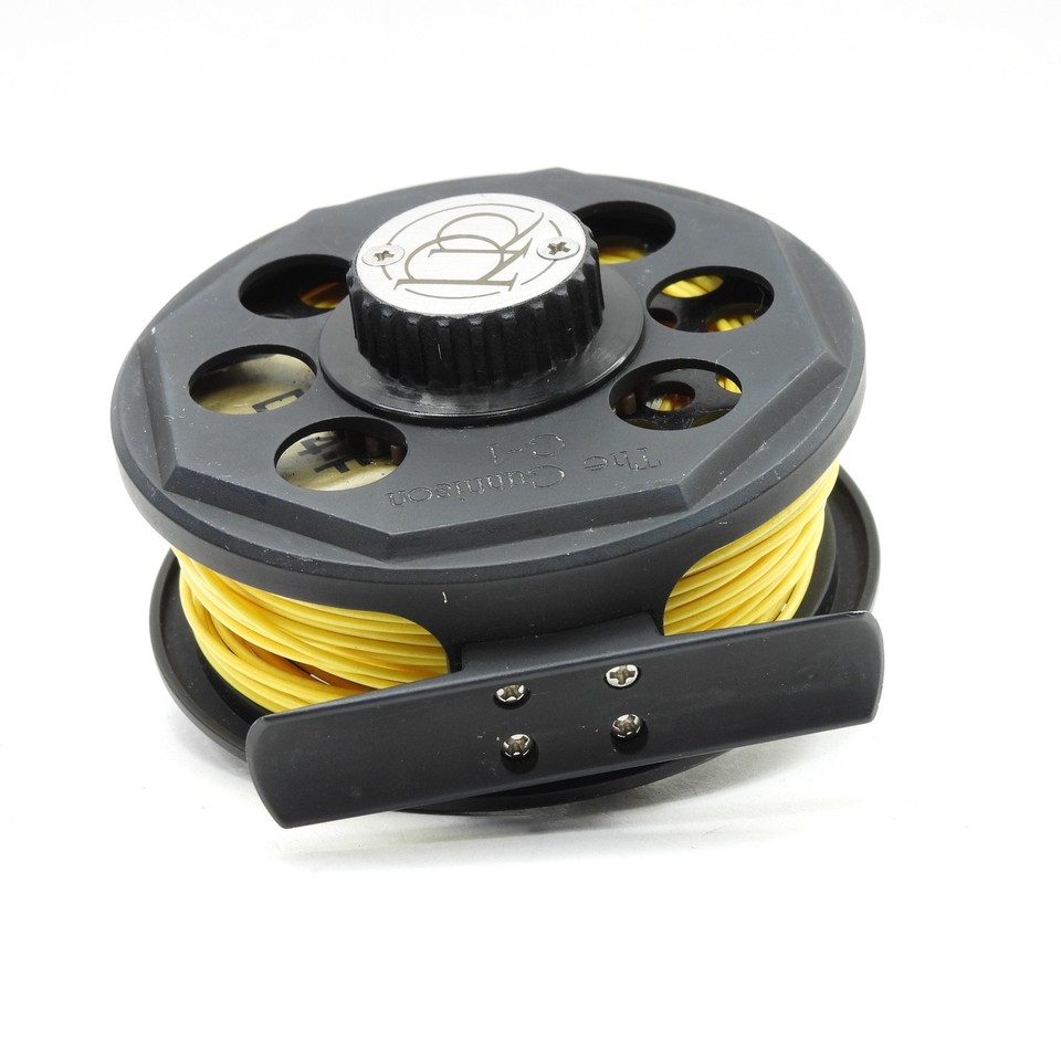 Ross Gunnison G-1 Fly Fishing Reel. Made in USA. Matte Black. W/ Pouch ...