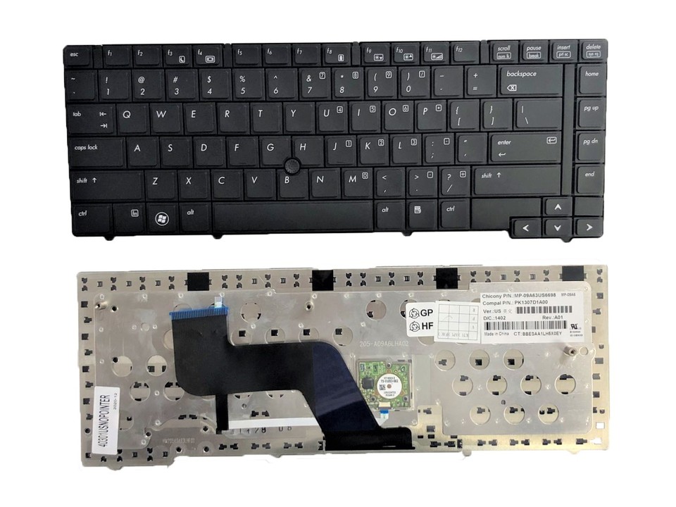 New Laptop keyboard HP EliteBook 8440P 8440W 594052-001 594 | eBay