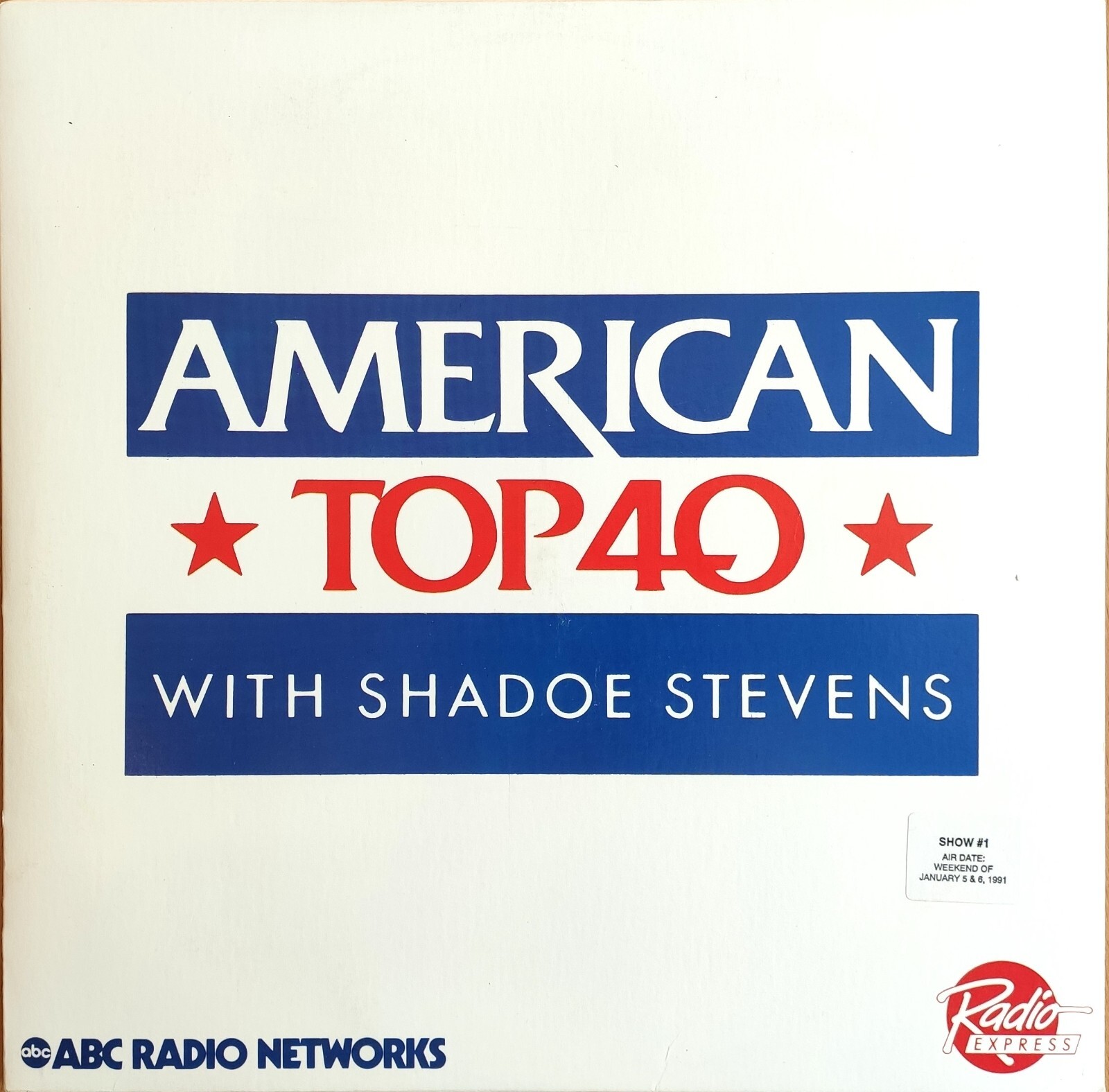 AMERICAN * TOP40 * WITH SHADOE STEVENS 4xPROMO VINYL Show #1 ABC RADIO ...
