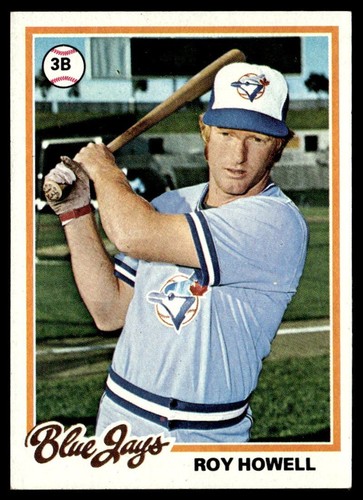 1978 Topps Baseball #394 Roy Howell Toronto Blue Jays | eBay