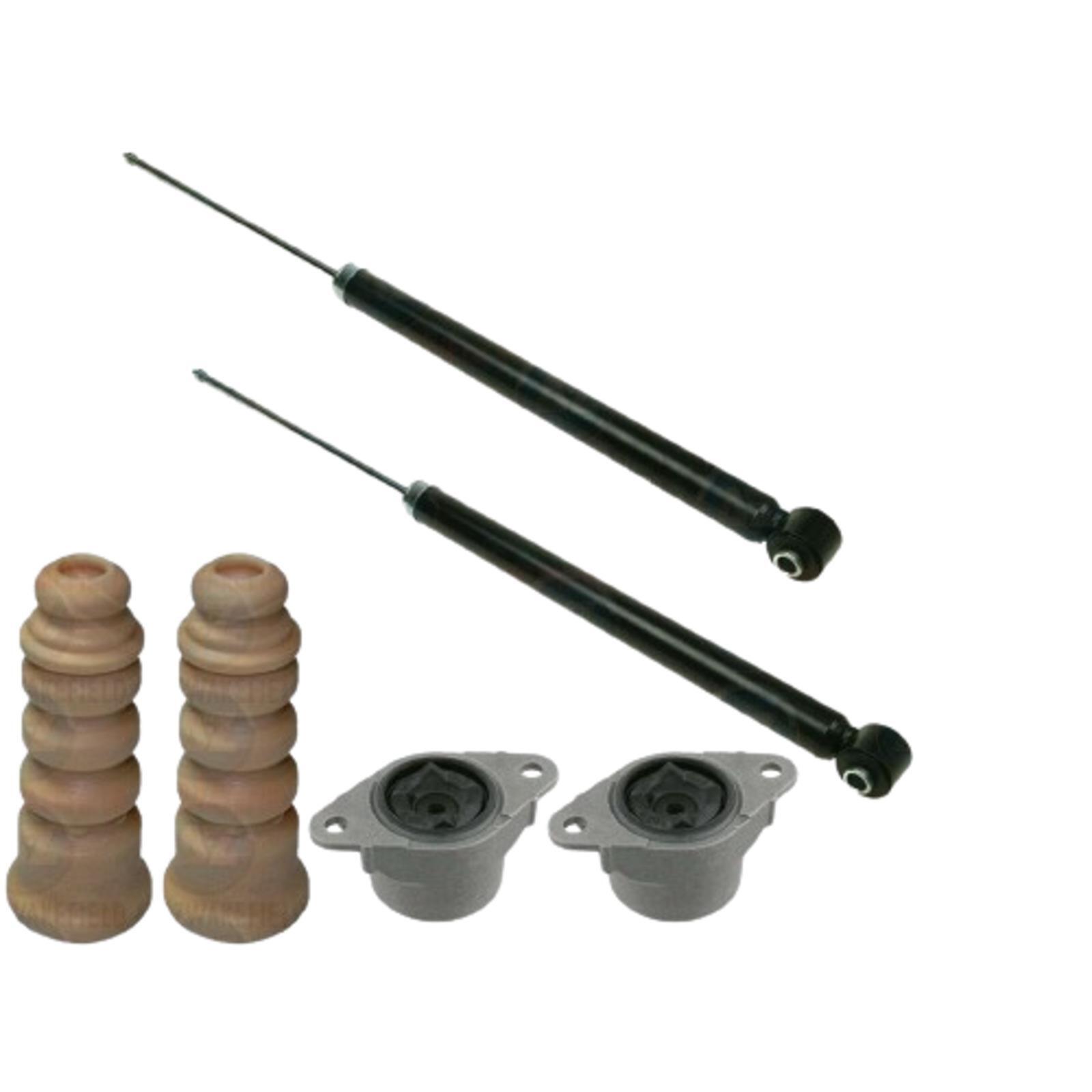 FOR FORD FIESTA MK6 REAR SHOCK ABSORBERS SHOCKERS STRUT MOUNT DUST ...