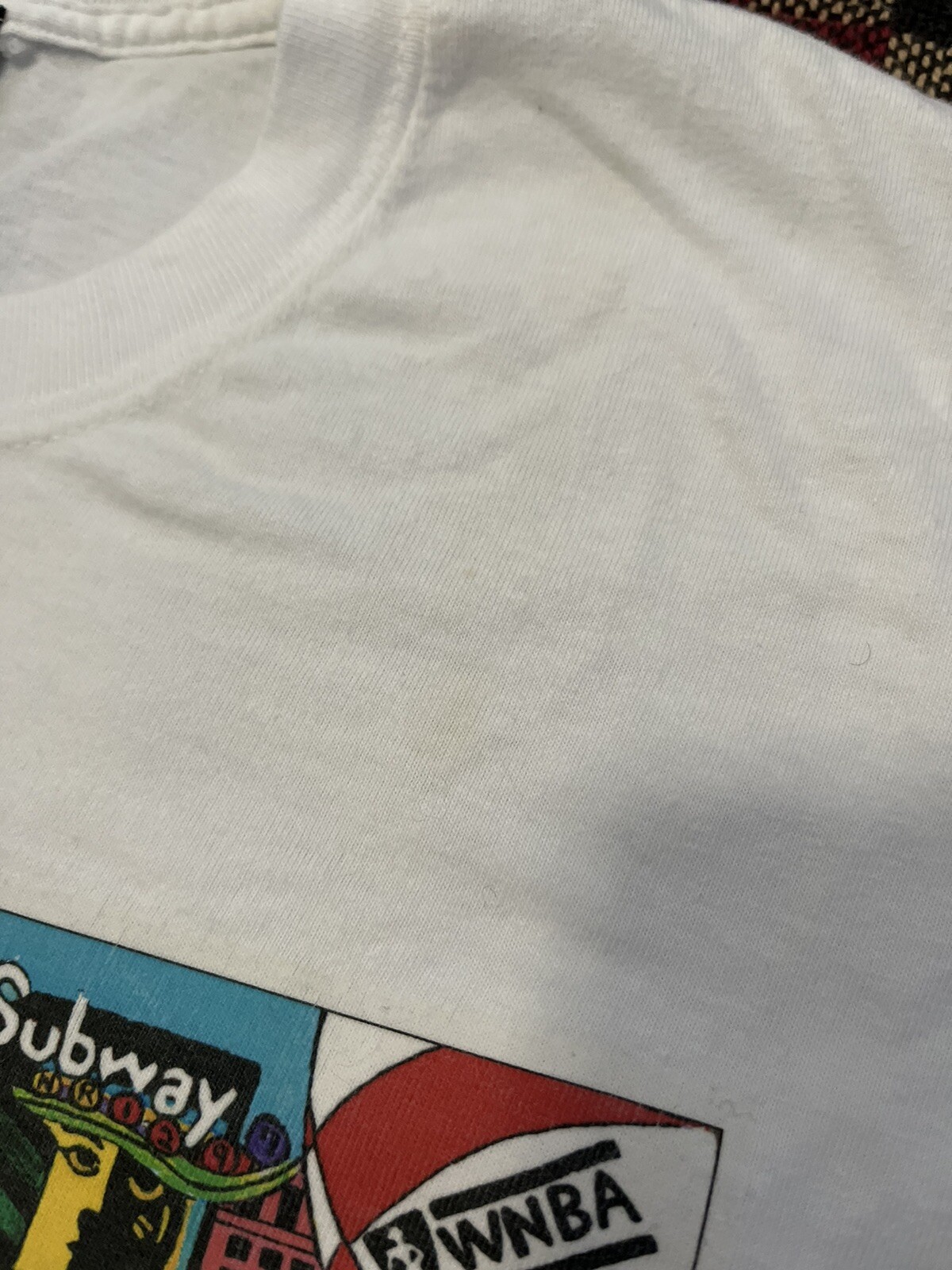 Vintage NBA Store Shirt Pat Singer NYC 5th Ave Illustration XL 90s Rare ...
