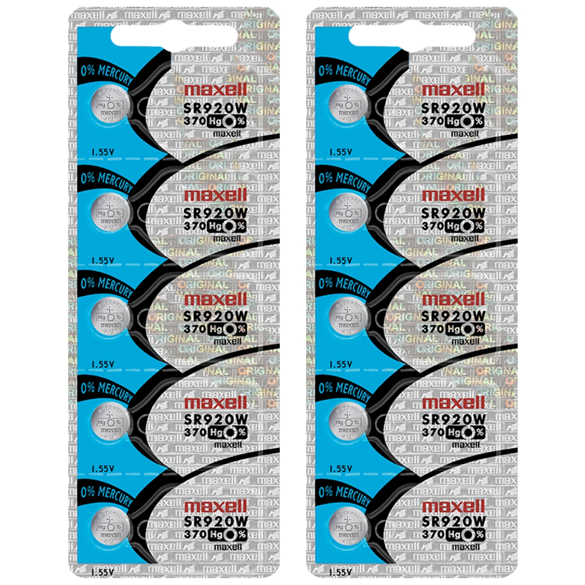 40 Authentic Maxell 364 Silver Oxide Batteries SR621SW, 49% OFF