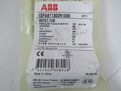 Abb MTS1-10B Contact Blocks and Other Accessories | eBay
