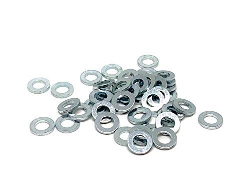 PLAIN ROUND FLAT WASHERS BZP DIN 125 - M5 M6 M8 M10 M12 M14 M16 M20 M24 ...