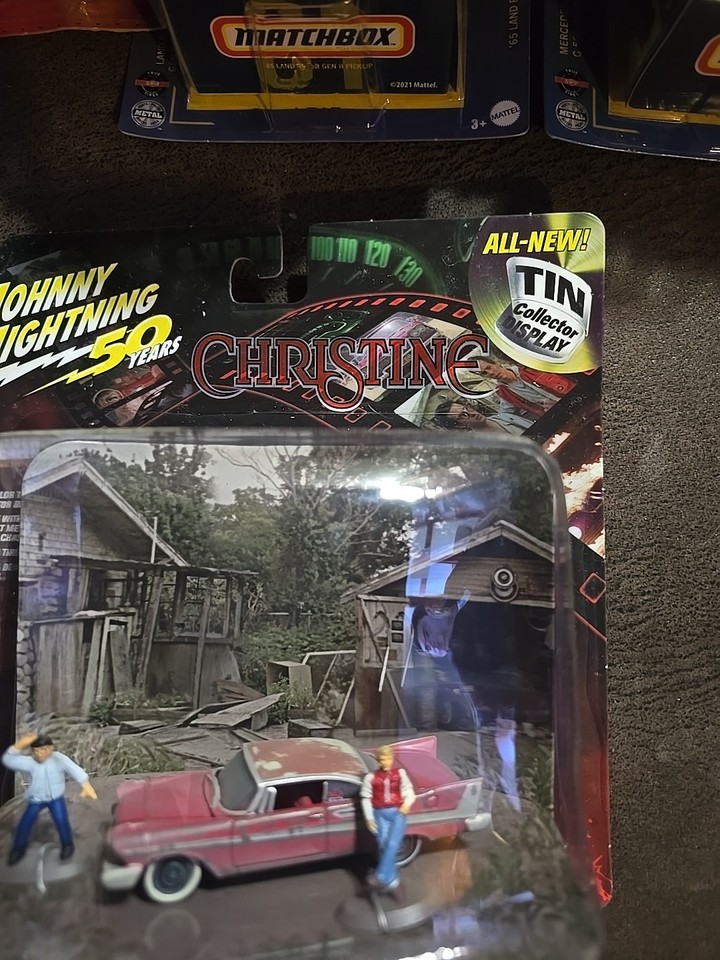 Johnny Lightning Movie Christine Diorama Package 1/64 SILVER SCREEN MACHINES New | eBay