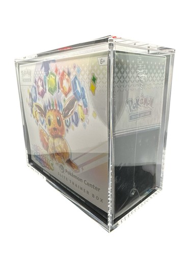 Premium Acrylic Display Case Box for Pokemon ETB Trainer Boxes - UV ...