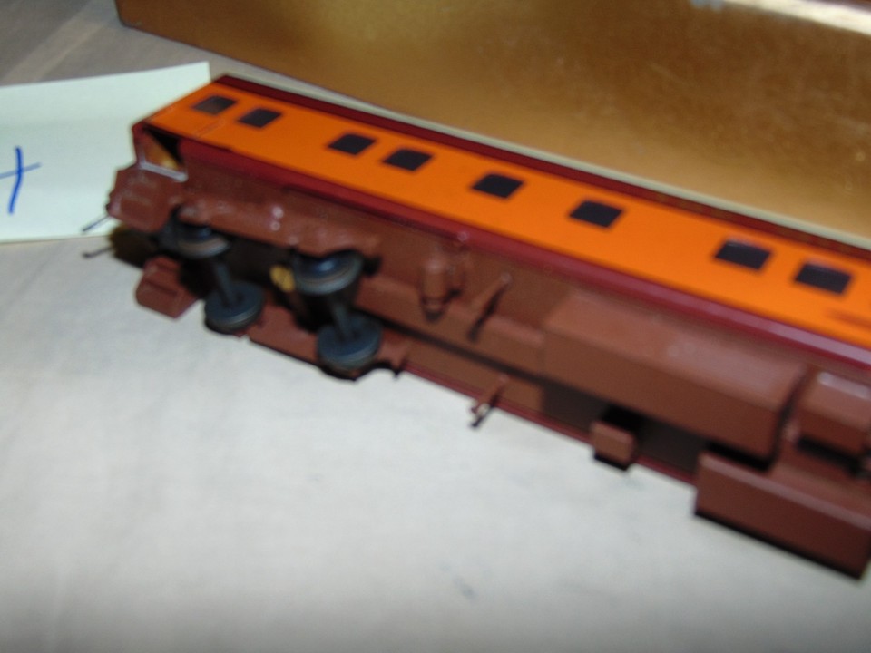 ORIENTAL LIMITED HO BRASS MILWAUKEE ROAD HIAWATHA PAINTED OBSERVATION ...