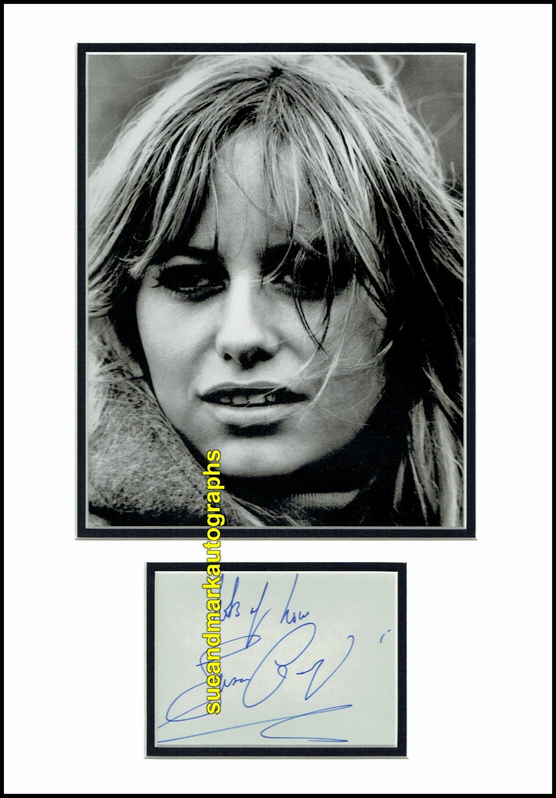 Susan George Straw Dogs, Dirty Mary Crazy Larry, Autograph Signed UACC ...