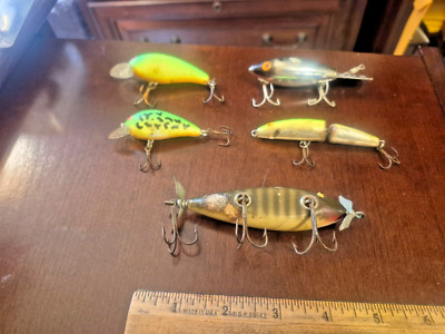 Vintage Lot of 5 Beater Fishing Lures | eBay