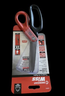 Wiss CW10TM 10 in. Heavy-Duty Titanium Coated Tradesman Shears | eBay