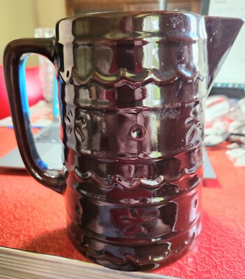 Large Marcrest Daisy Dot Pitcher | eBay