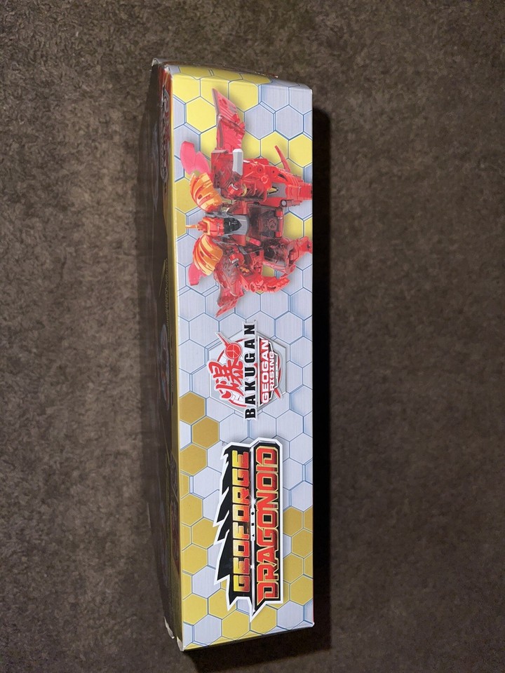 Bakugan GeoForge Dragonoid 7 in 1, Includes Exclusive True Metal ...