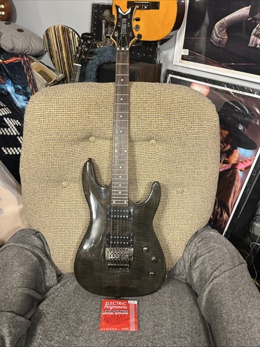 dean vendetta electric guitar Quilted Greenish Grey With Gig Bag | eBay