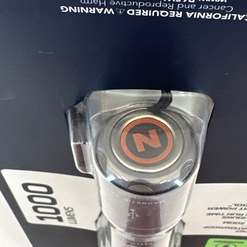 NEBO Davinci 1000 LED Flashlight Waterproof Rechargeable 6X Zoom ...