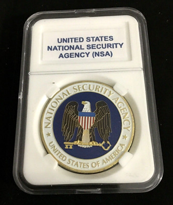 BRAND NEW! NSA US National Security Agency Special Edition Challenge ...