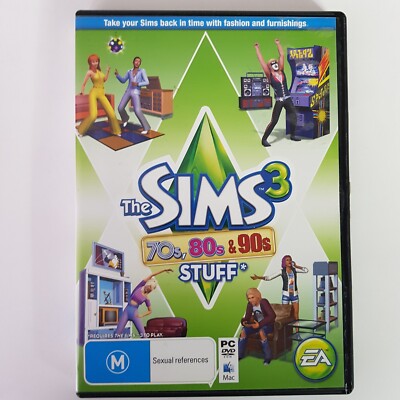 The Sims 3 70s 80s 90s Stuff 2013 PC Videogame EA Life Simulation ...