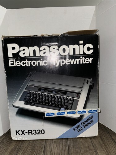 Panasonic KX-R320 Electric Typewriter Accu-Spell 3300 Character Text ...