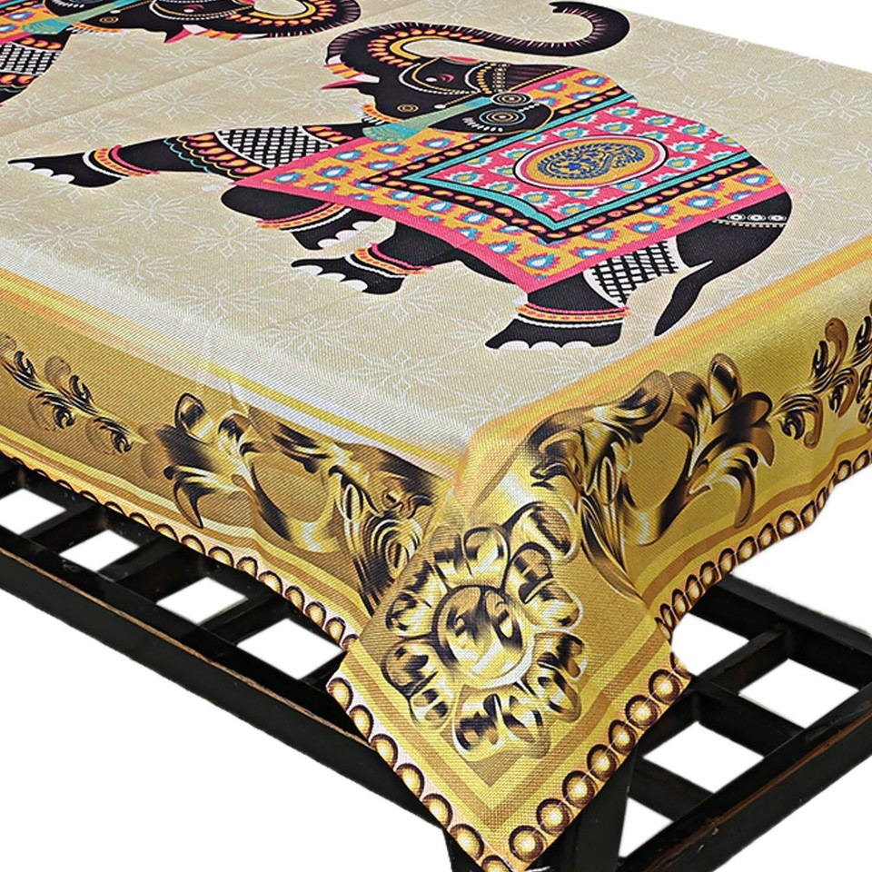 Jute 4 Seater Center Table Cover 40 inch x 60 inch or 100 cm x 150 cm ...