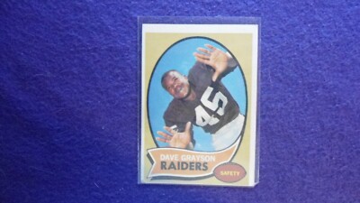 Topps Football Card 1970 #31 Dave Grayson | eBay