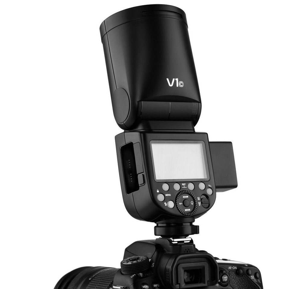 Godox V1 Flash Speedlight V1-N TTL HSS Round Head Camera Speedlite for ...