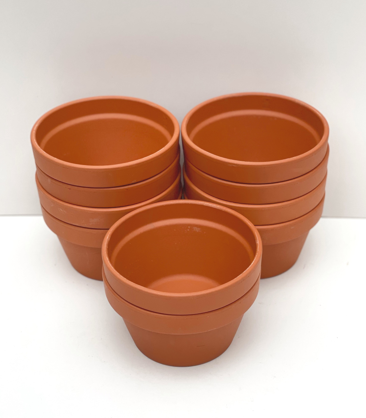 Premium Quality Terracotta Half Plant Pots HF17, HF19, HF22, HF24 ...