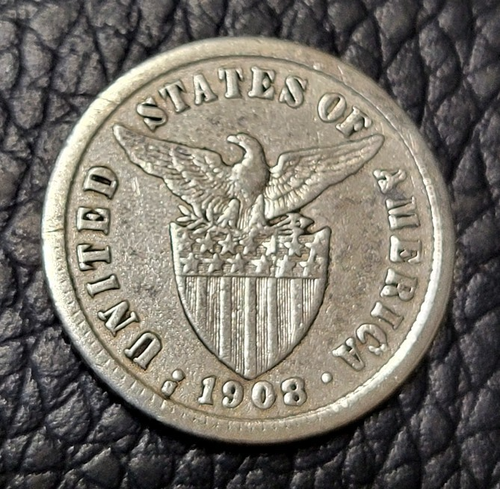 1908 Philippines 10 Centavos Silver (.750)Coin | eBay