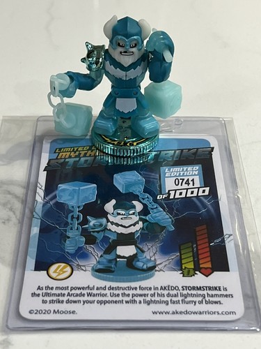 Akedo Ultimate Arcade Warriors - Stormstrike Mythical Limited Edition ...