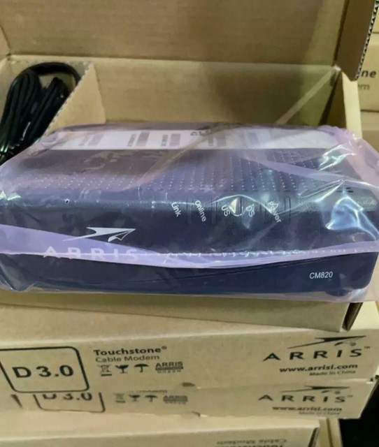 ARRIS Cm820a DOCSIS 3.0 Cable Modem Cm820 1 Year for sale online | eBay