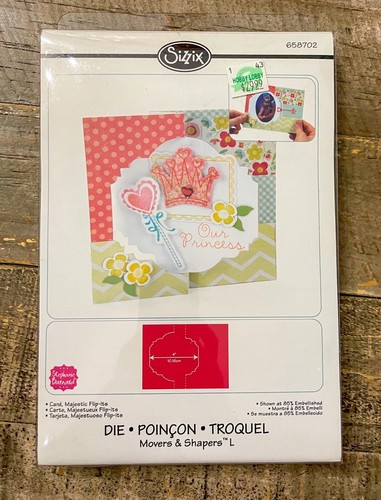 Sizzix Bigz Card, Majestic Flip-its 658702 Die Retired | eBay