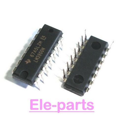 5 STCK. LM3900N DIP-14 LM3900 vierfacher Betriebsverstärker integrierte ...