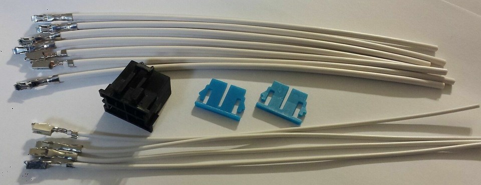 New 8 Way Female Electrical Pigtail Connector Harness Repair Kit For GM ...