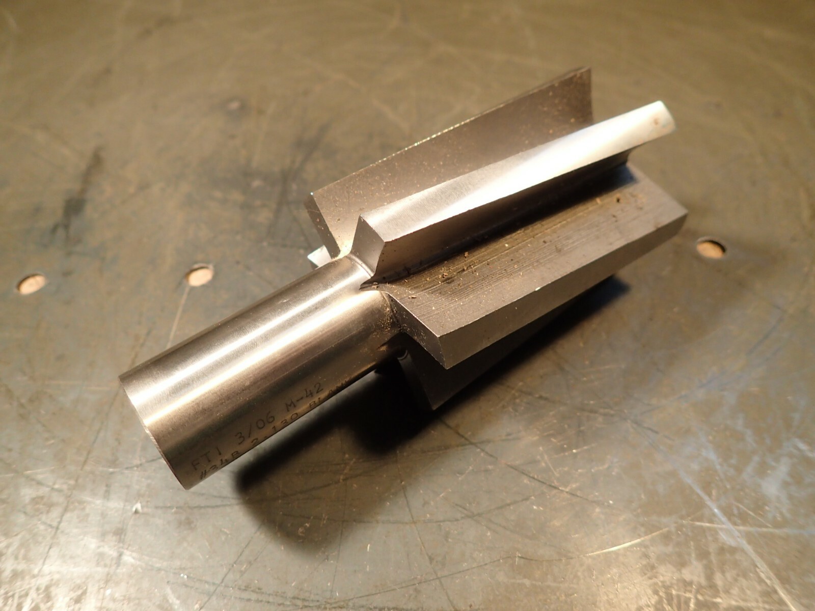 FTI 2.130" 6-Flute Non-Center Cutting End Mill 3" Shoulder 1" Shank M ...
