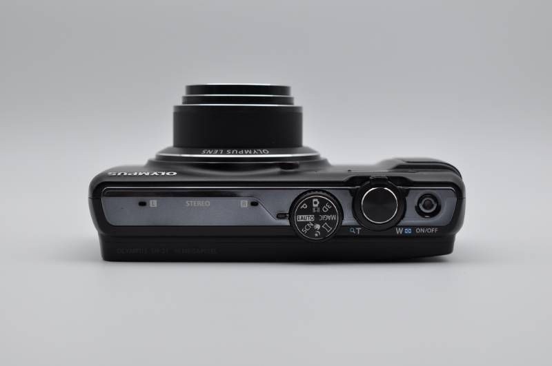 OLYMPUS SH 21 Compact Digital Camera 16MP 12 5x Zoom Black 24mm Wide ...