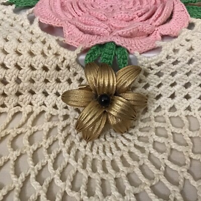 Flower Brooch Vtg Flowercore Cottagecore Grannycore Bloomcore ...