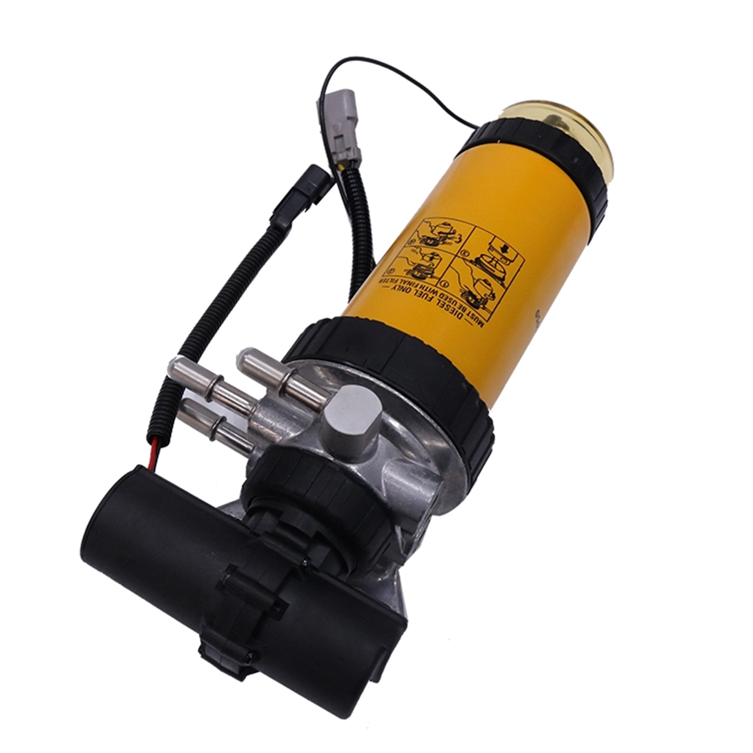 Fuel Lift Pump and Fuel Filter Assembly 320/A7087 333/C3351 For JCB ...