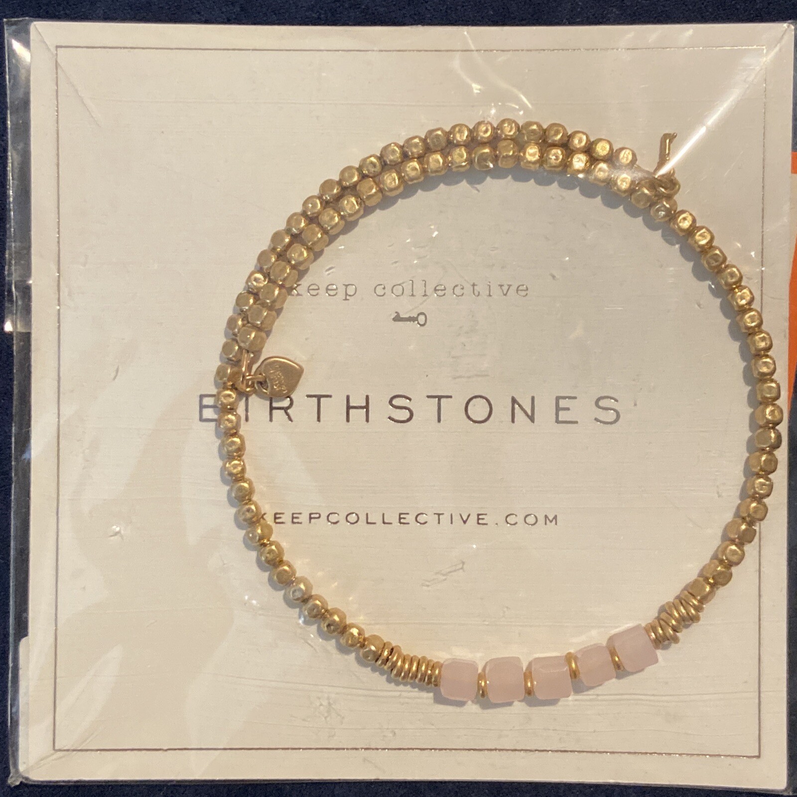 Keep Collective Birthstone Inspo Wrap OCTOBER Birthstone Rose Gold NIP ...