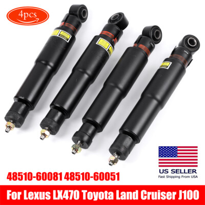 4pack Front Rear Hydraulic Shock Struts For Lexus LX470 Toyota Land ...