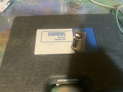 NEW OAKTON SCIENTIFIC pH 5 AND Ph6 SERIES PH/MV/º C METER Kit Everything Include | eBay