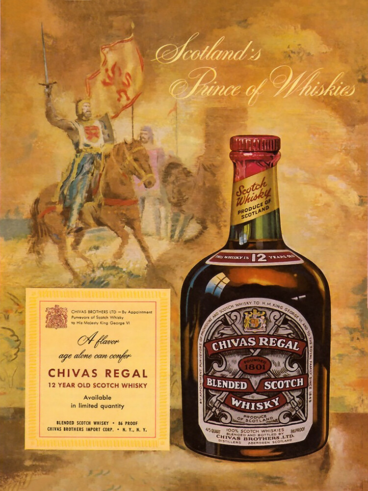 Chivas Regal 12 Label