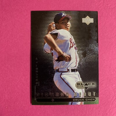 🐶 1999 Upper Deck Black Diamond #94 Bruce Chen Diamond Debut | eBay