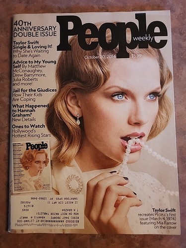 People Magazine TAYLOR SWIFT October 20 2014 Ryan Reynolds JIMMY CARTER ...